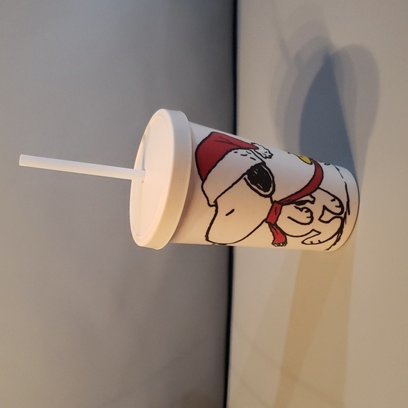 Peanuts | Dining | Peanuts Snoopy With Woodstock Tumbler Wtwist On Lid ...